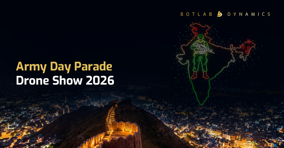Army Day Parade Drone Show 2026 in Jaipur | Indian Army Legacy