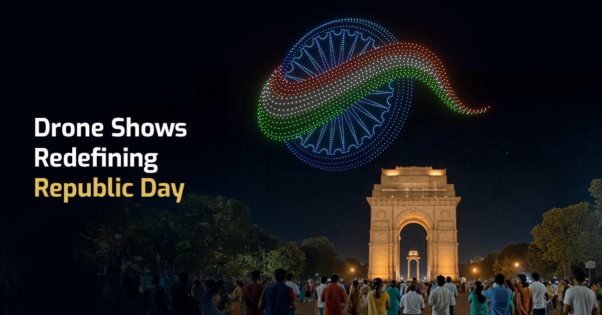 Republic Day Drone Show in India